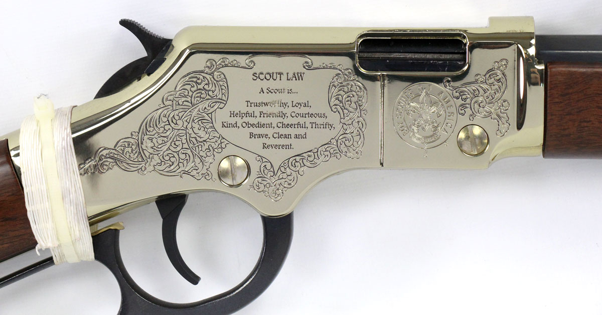 Henry Boy Scouts of America Centennial Edition Golden Boy 22LR Rifle ...