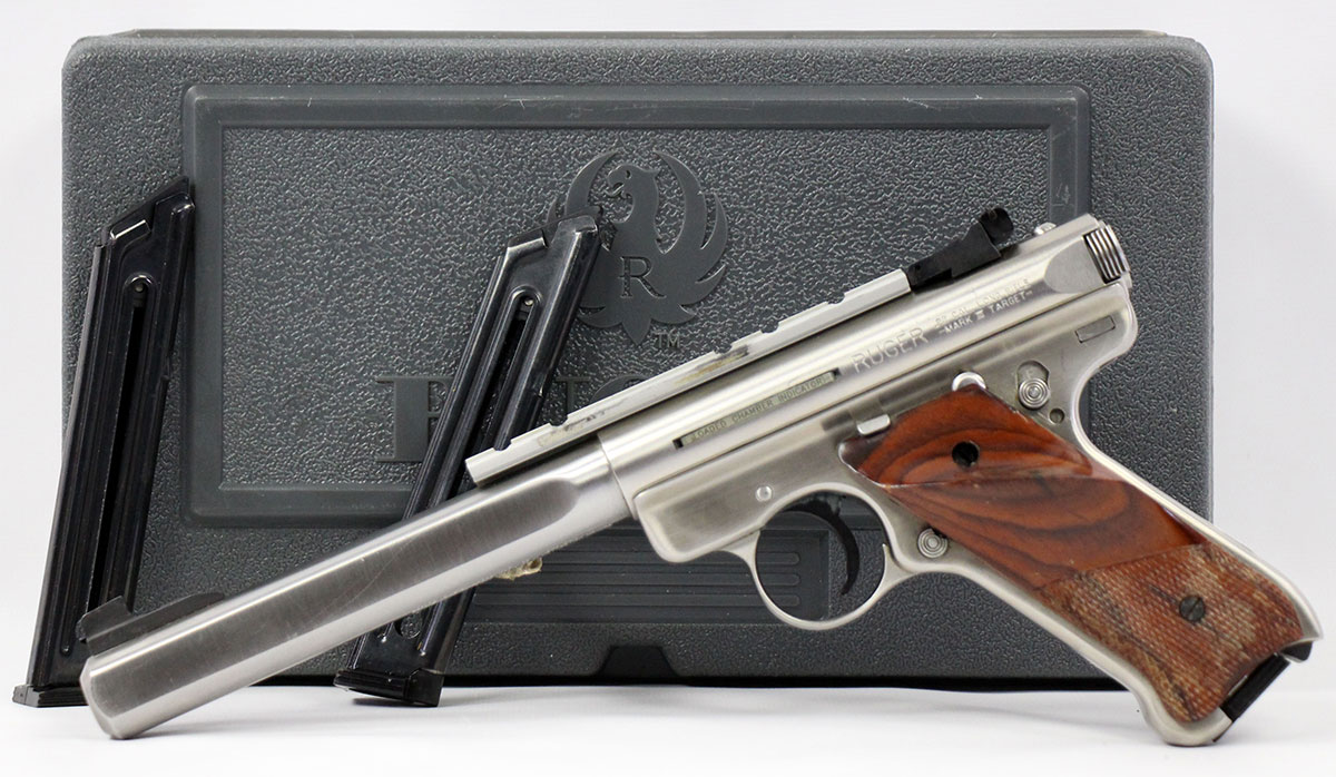 Ruger MKIII Competition Target 22LR Pistol - Used in Good Condition ...