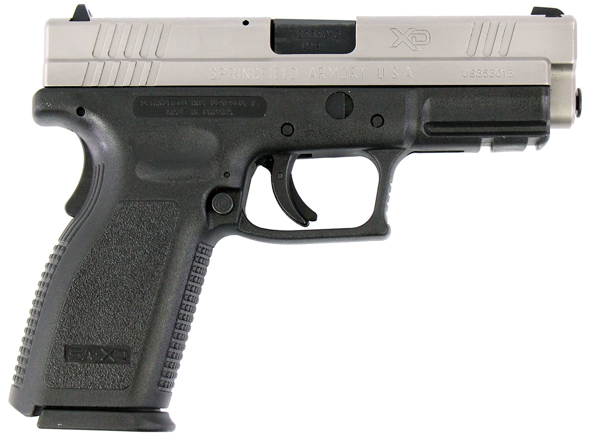 Springfield Armory XD-40 Bitone 40 S&W Pistol - Used in Good Condition