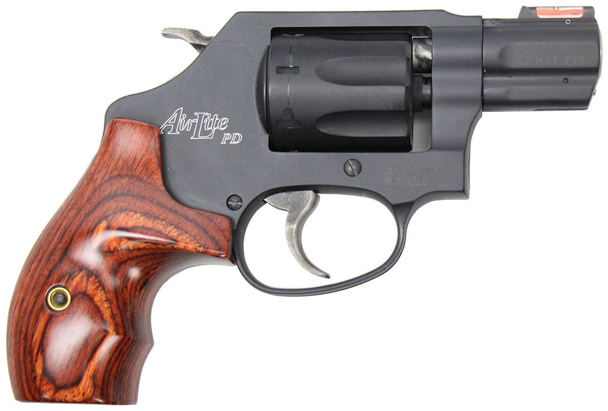 Smith & Wesson 351PD AirLite 22 Mag Revolver - Used in Good Condition ...
