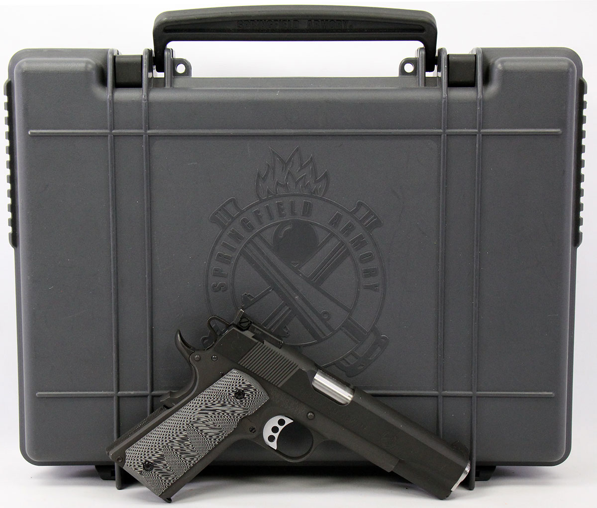 Springfield 1911-A1 Range Officer 45 ACP Pistol - Used in Good ...