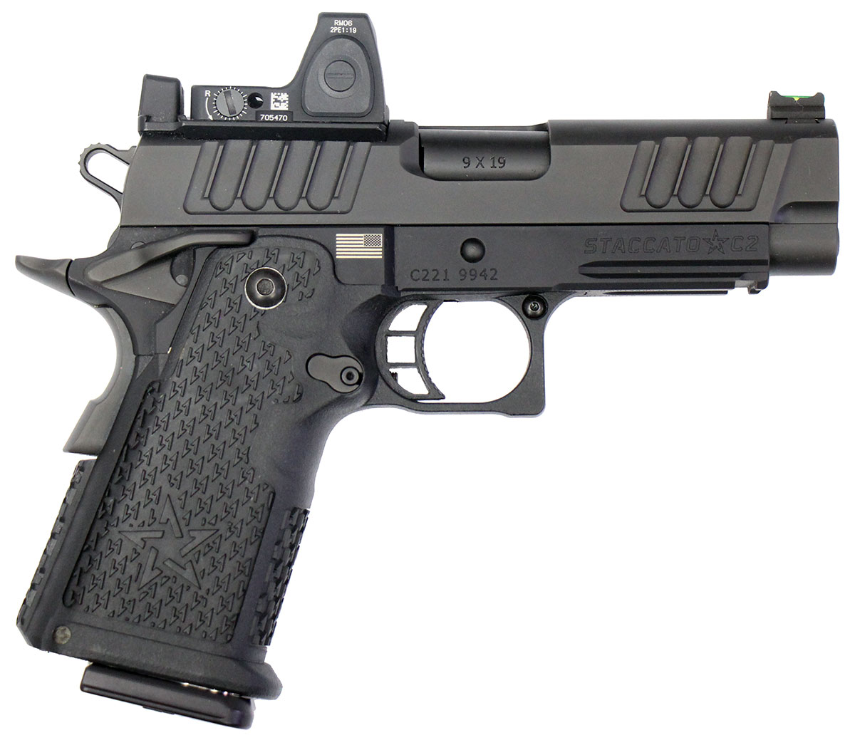Staccato C2 Optics Ready 9mm Pistol - Used in Very Good Condition with ...