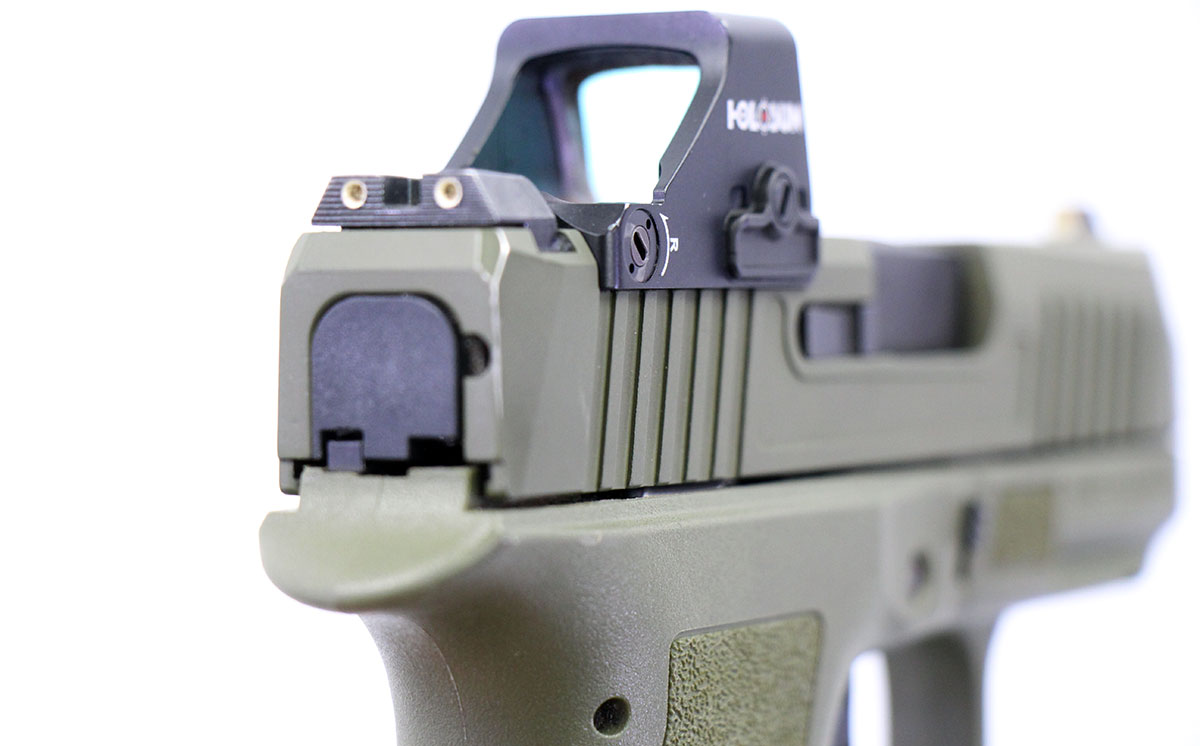 Palmetto State Armory Micro Dagger 9mm Pistol - Used in Good Condition with Case Holosun HS407K ...