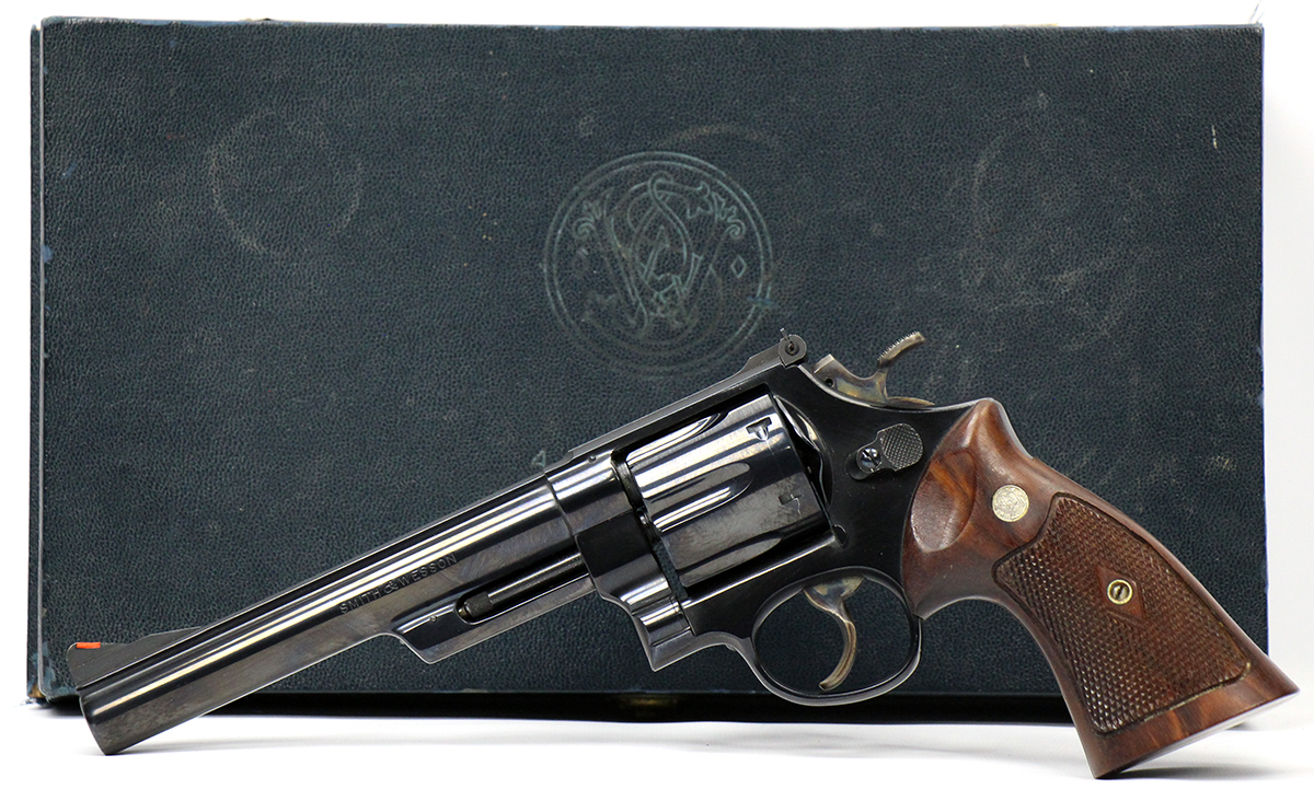 Smith & Wesson Pre Model 29 44 Mag Revolver - Collectible with Box 5 ...