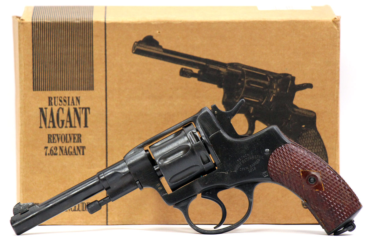 Tula 1895 Nagant 7.62x38mmR Revolver - Collectible with with Box 1916