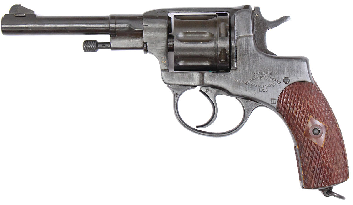 Tula 1895 Nagant 7.62x38mmR Revolver - Collectible with with Box 1916