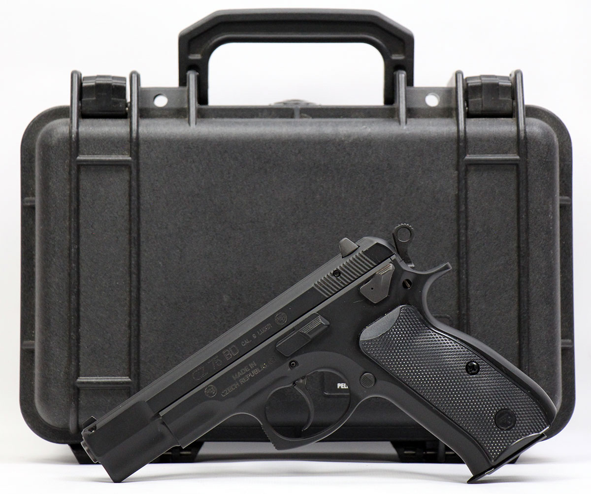 CZ 75 BD 9mm Pistol - Used in Good Condition with Pelican Case