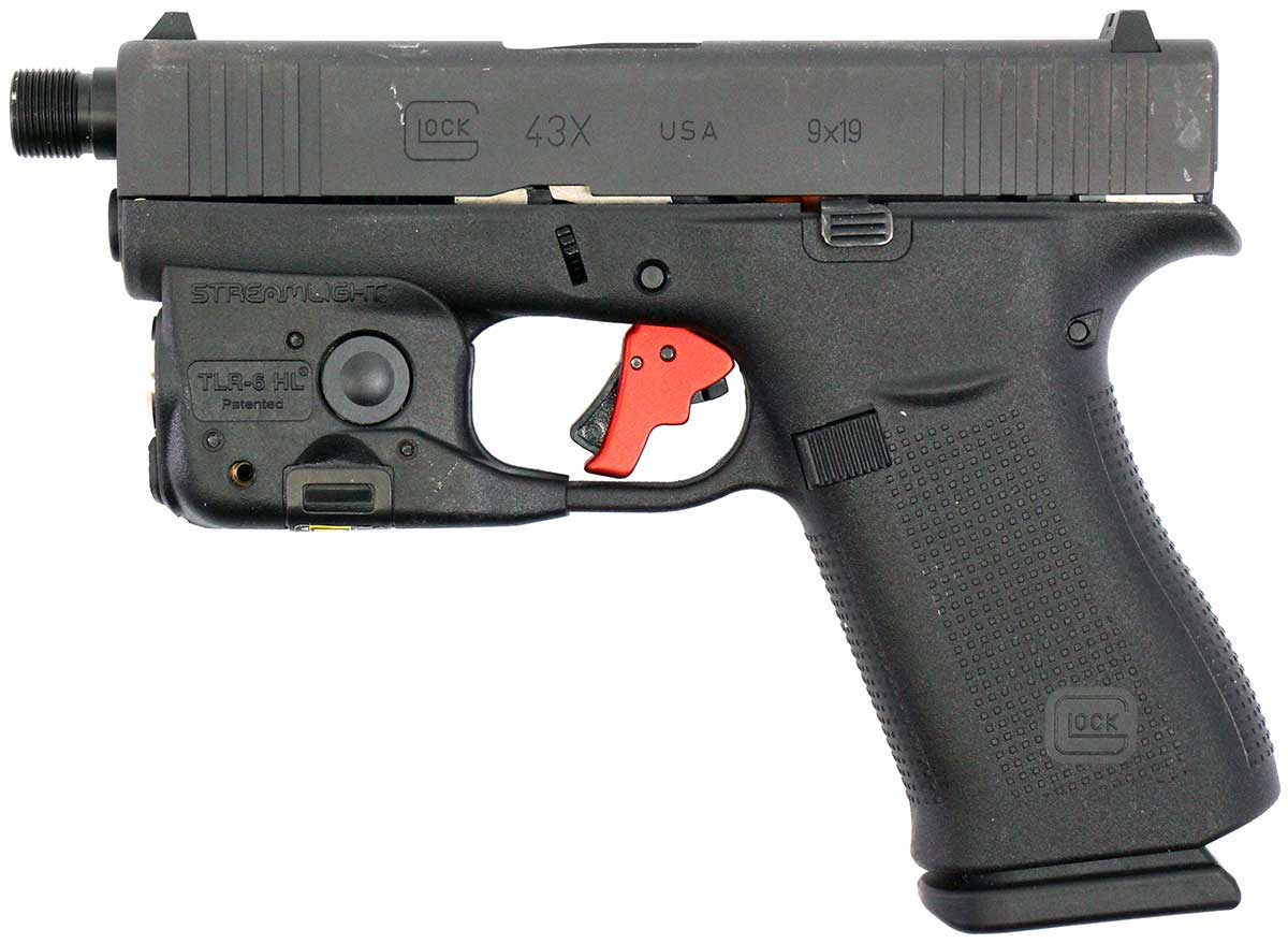 Glock 43X 9mm Pistol - Used in Good Condition Apex Trigger