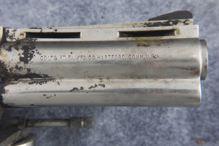 Restoration of a Fire Damaged Colt Python - Hyatt Guns